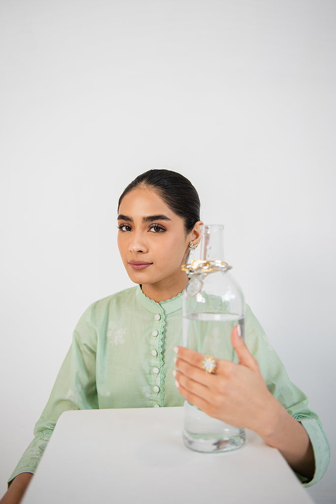 MINT FOREST PRINTED SHIRT