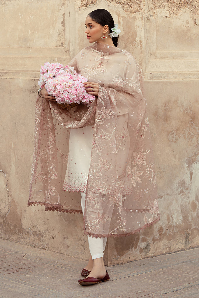 SPECKLE MESH-3 PIECE LAWN EMBROIDERED SUIT