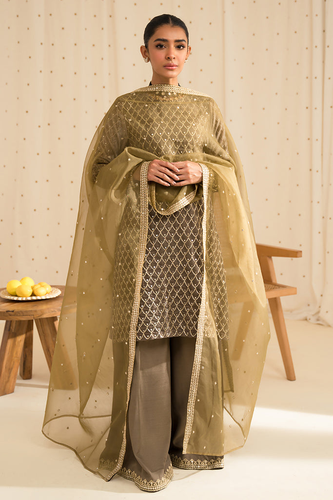 CHAANDNI-3PC (SHIRT, DUPATTA & TROUSER)