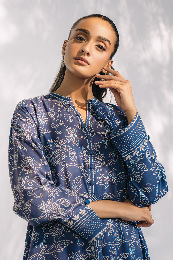 MIDNIGHT MOSAIC-2PC LINEN SUIT