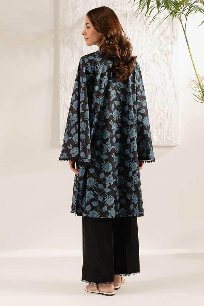 BLACK CHARM PRINTED LAWN SHIRT