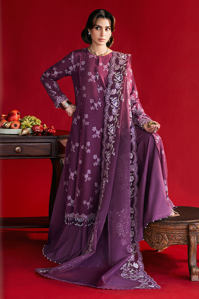DEEP FLARE-3PC JACQUARD SUIT